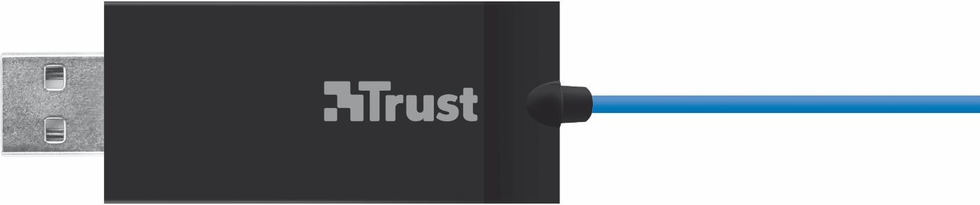 אוזניות עם מיקרופון למחשב - TRUST QUASAR USB BLACK