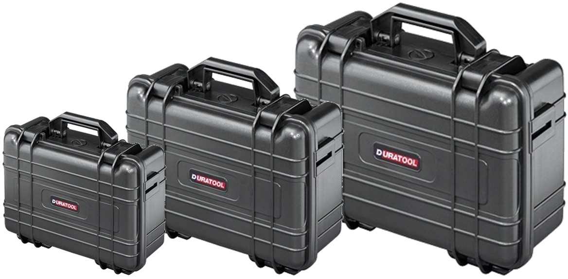 DURATOOL WATERPROOF TOOL BOXES WITH FOAM ארגזי כלים ופתרונות אחסון