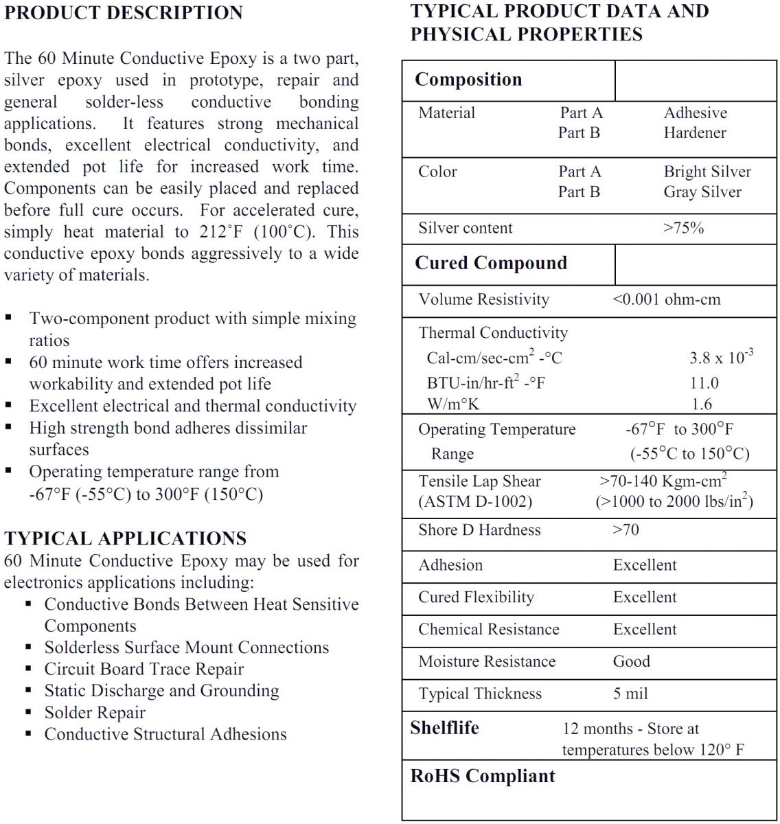 CHEMTRONICS CIRCUITWORKS CONDUCTIVE EPOXY - CW2460 מלחמים ותחנות הלחמה ...