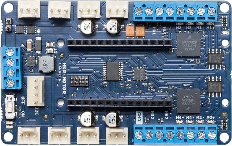 כרטיס הרחבה - ARDUINO MKR MOTOR CARRIER BOARD - טלמיר אלקטרוניקה