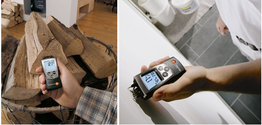 מודד לחות ידני דיגיטלי - TESTO 606-1 MOISTURE METER - טלמיר אלקטרוניקה