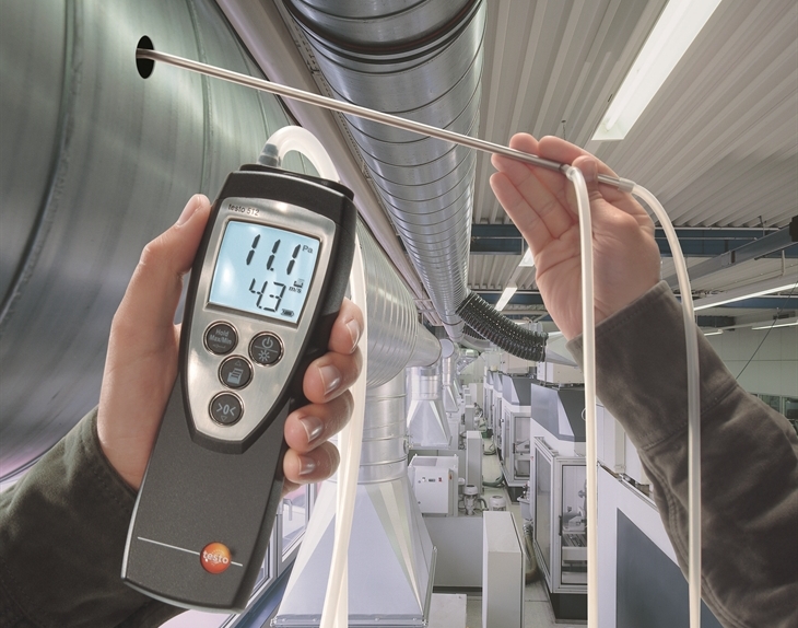 מודד לחץ דיפרנציאלי ידני דיגיטלי - TESTO 512 MANOMETER - טלמיר אלקטרוניקה