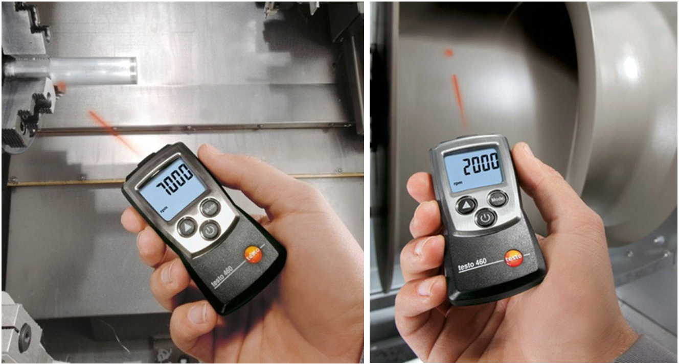 מודד מהירות סיבוב דיגיטלי (טכומטר) - TESTO 460 TACHOMETER - טלמיר ...