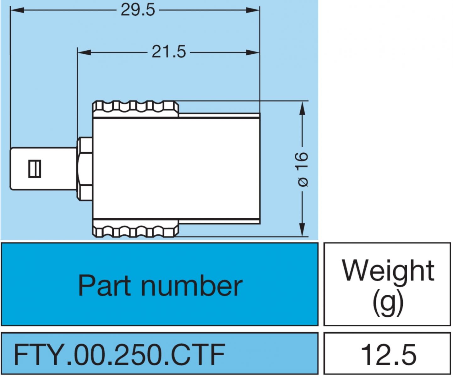 מתאם קואקסיאלי - FTY.00.250.CTF - FTY (M) ~ 2XFTY (F) - LEMO - טלמיר ...
