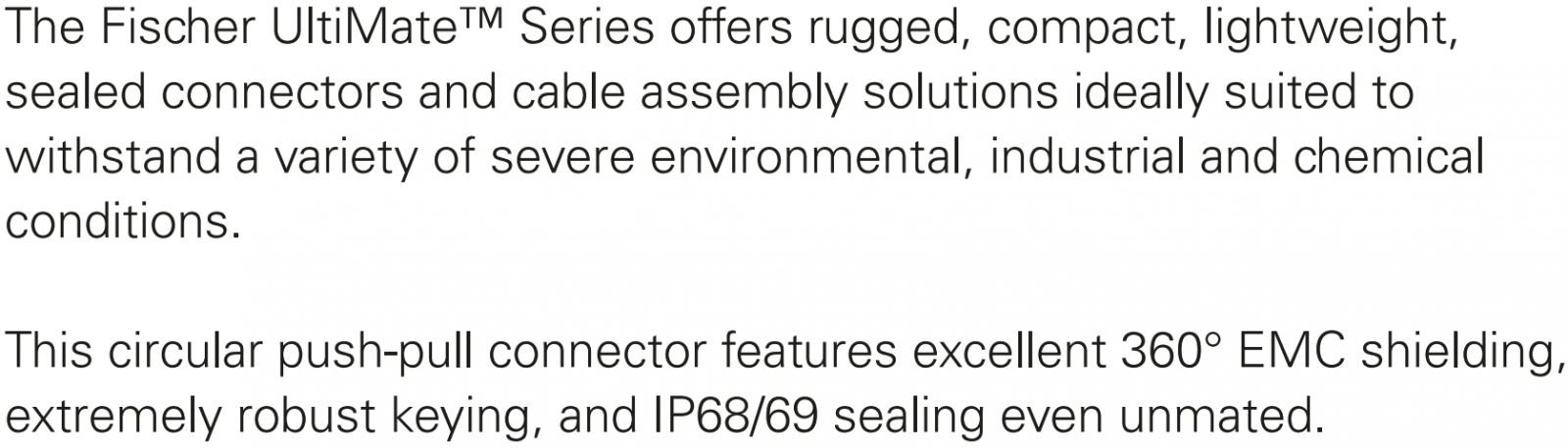 FISCHER CONNECTORS ULTIMATE SERIES SOFT CAPS קונקטורים, מחברים ומתאמים ...