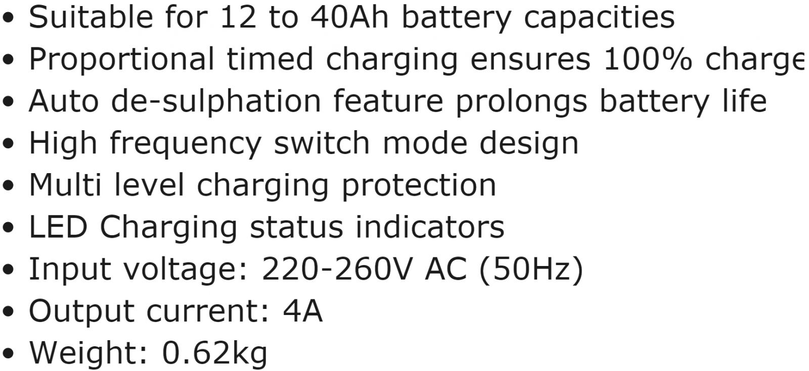YUASA INTELLIGENT 12V 4A BATTERY CHARGER - YU-POWER YPC4A12 סוללות ...
