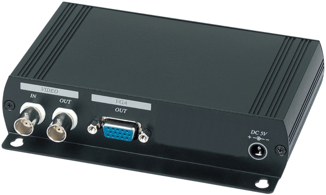 ממיר אקטיבי - COMPOSITE BNC TO VGA - טלמיר אלקטרוניקה