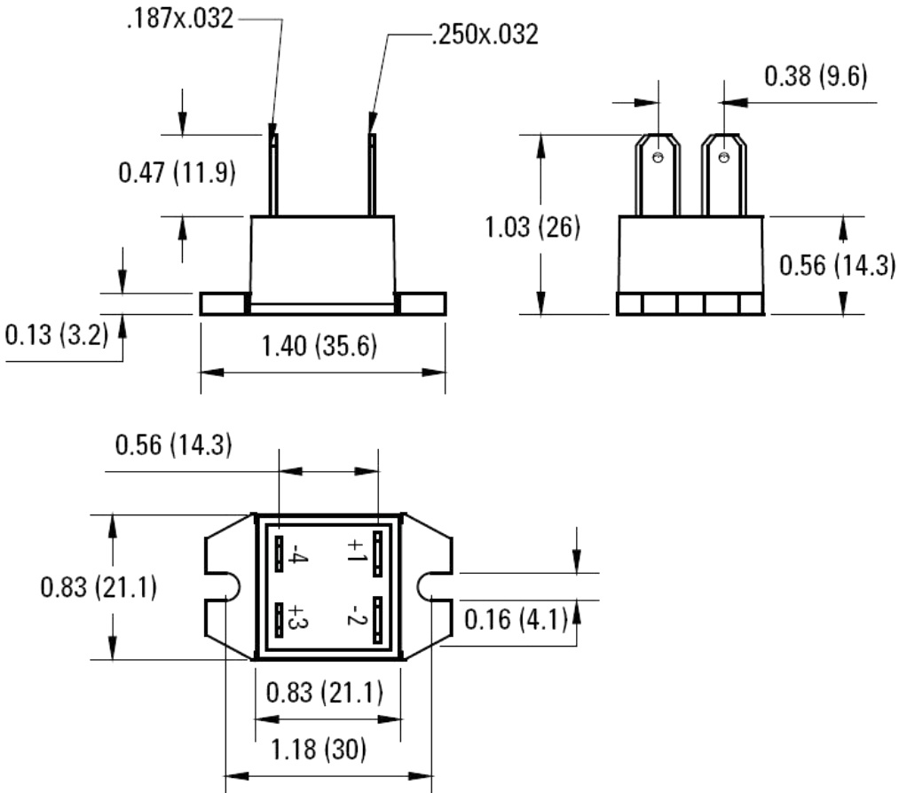 ממסר SPST-NO , 3VDC ~ 100VDC , 10A - SSR - טלמיר אלקטרוניקה
