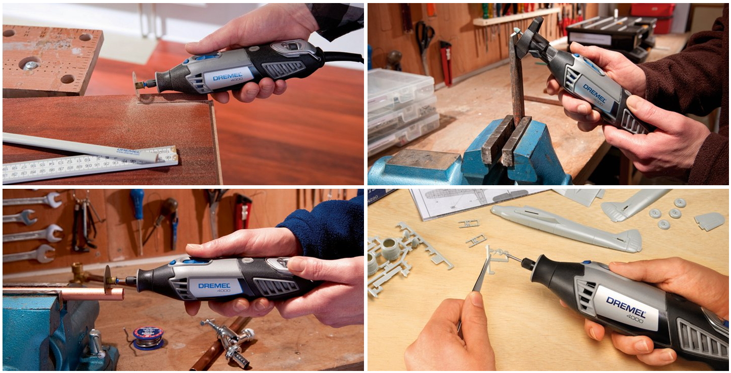 משחזת ציר חשמלית 220V - קיט 134 אביזרים - DREMEL 4K PLATINUM - טלמיר ...