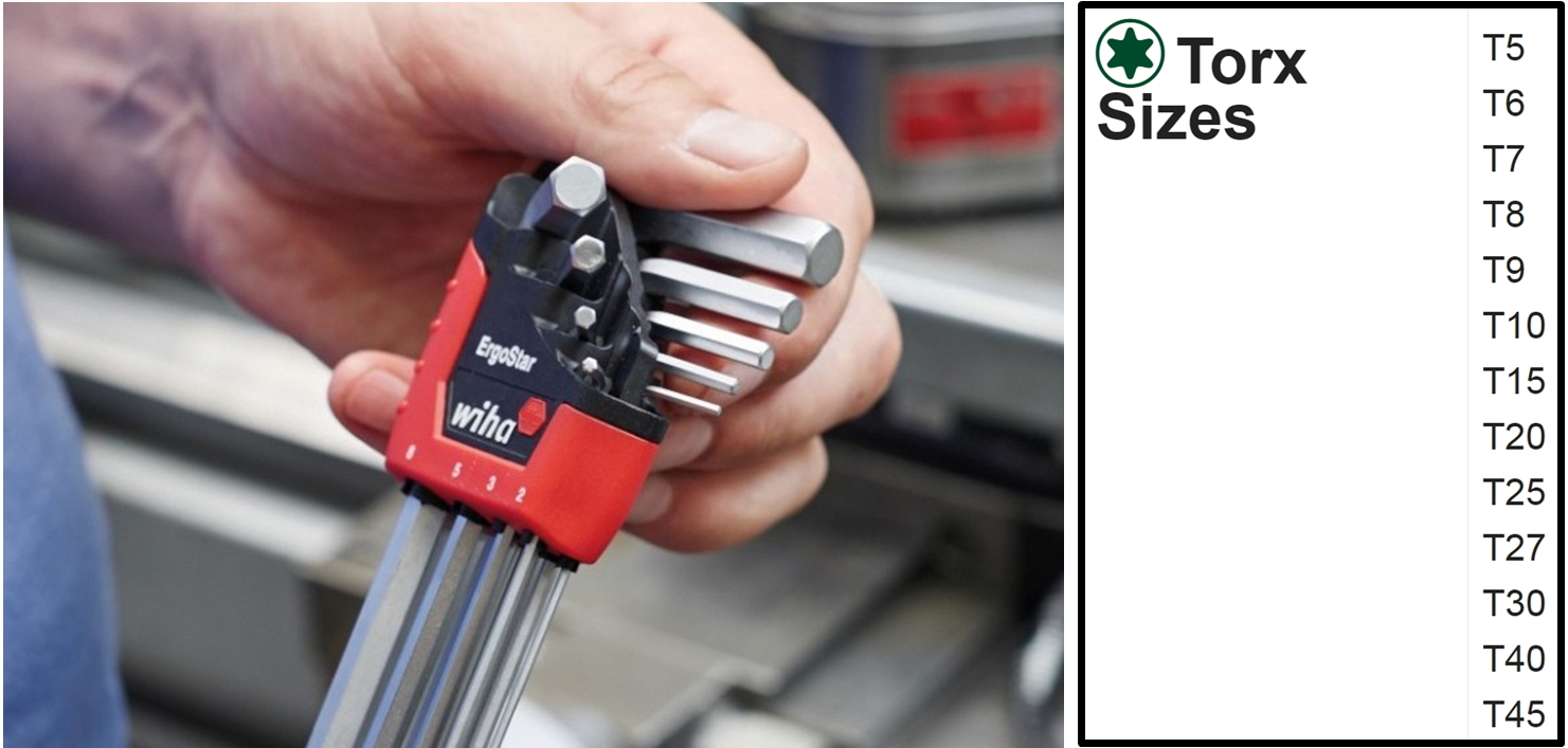 סט מפתחות כוכב - WIHA 36503 - טלמיר אלקטרוניקה