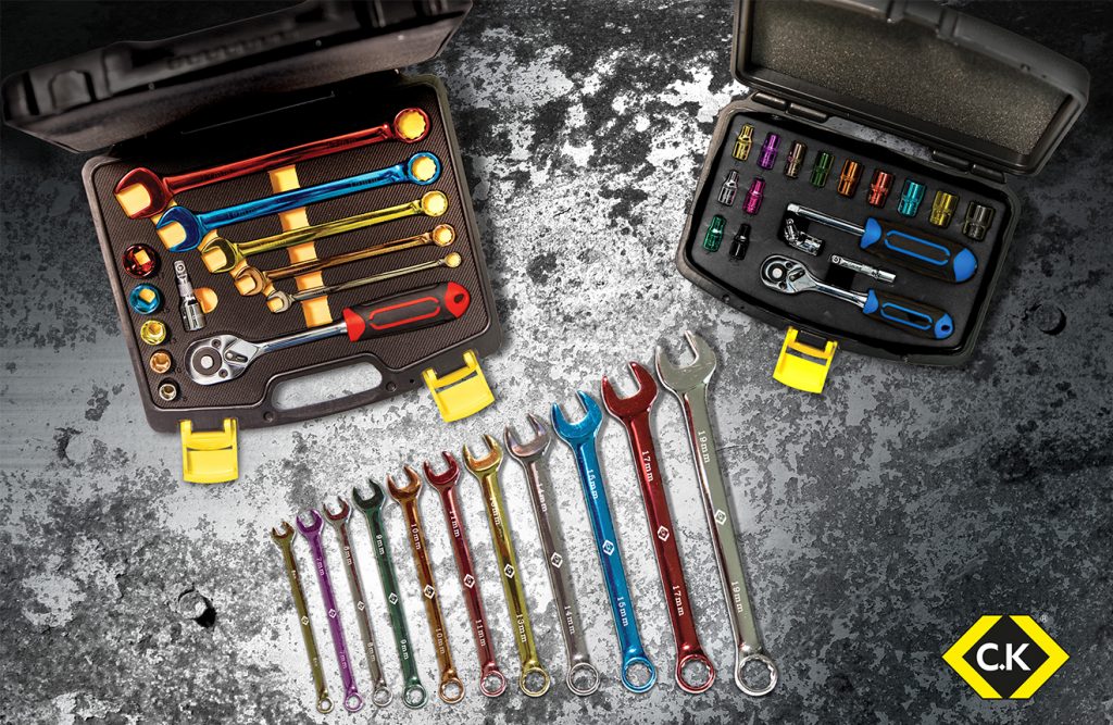 סט מפתחות ובוקסות ''3/8 מקצועי עם ידית ראצ'ט - CK TOOLS T4659 - טלמיר ...