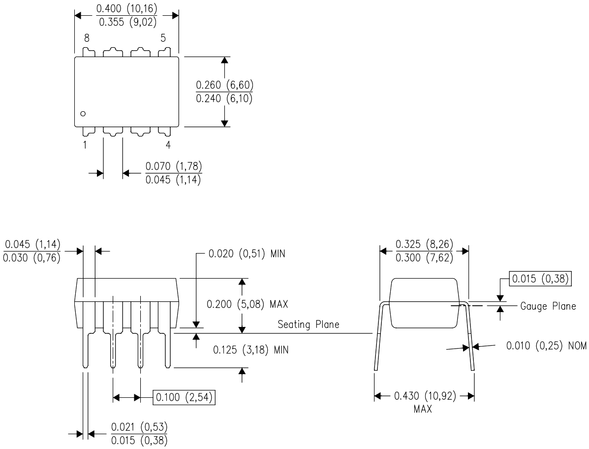 חוצץ / דוחף קו - דו כיווני - DIP - 2V-15V - טלמיר אלקטרוניקה