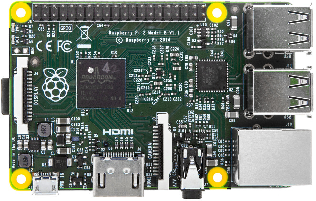 קיט פיתוח - RASPBERRY PI 2 - MODEL B - PREMIUM KIT - טלמיר אלקטרוניקה