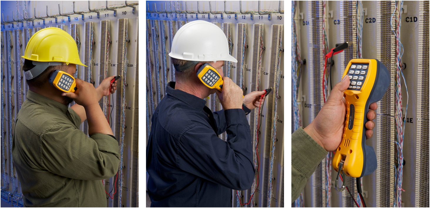 שפופרת לבדיקת קווי טלפון פלוק - FLUKE TS30 - טלמיר אלקטרוניקה