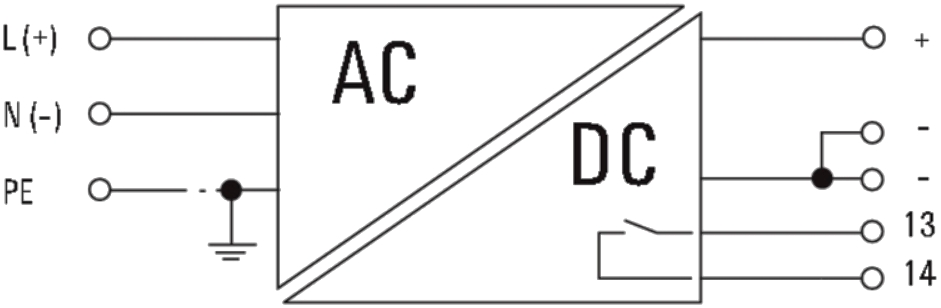 ספק כוח AC/DC לפס דין - 72W - 85V~264V ⇒ 12V / 6A - טלמיר אלקטרוניקה