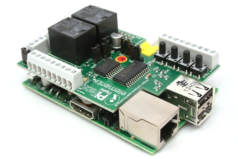 כרטיס הרחבה PIFACE DIGITAL עבור RASPBERRY PI MODEL B