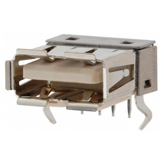 MULTICOMP PCB MOUNT USB SOCKETS קונקטורים, מחברים ומתאמים