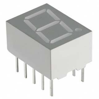 KINGBRIGHT 14.2MM SINGLE & DUAL DIGIT NUMERIC DISPLAY לדים ורכיבים אופטיים