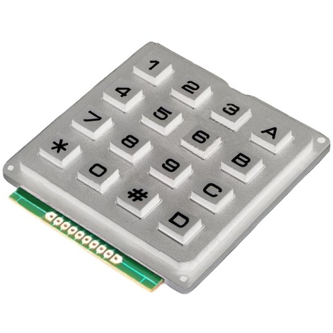 MULTICOMP PLASTIC KEYPADS מוצרי פיתוח לאלקטרוניקה