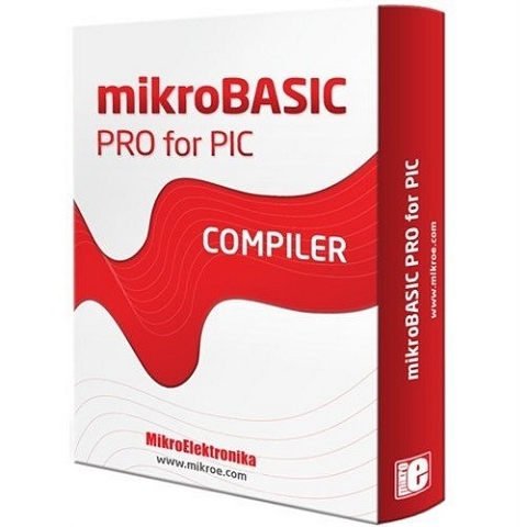 MIKROELKTRONIKA MIKROBASICK PRO FOR PIC COMPILER מוצרי פיתוח לאלקטרוניקה