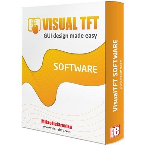 MIKROELEKTRONIKA VISUAL TFT SOFTWARE מוצרי פיתוח לאלקטרוניקה סידרה : 9843