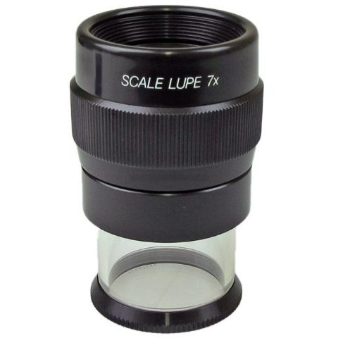 DURATOOL OPTICAL LOUPE WITH MEASURING SCALE זכוכיות מגדלת ומיקרוסקופים