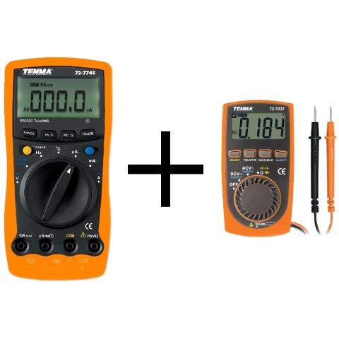 TENMA DIGITAL MULTIMETERS - PRO II SERIES ציוד בדיקה ומכשירי מדידה