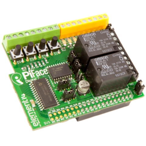 PIFACE DIGITAL 2 - I/O EXPANSION BOARD FOR THE RASPBERRY PI מוצרי פיתוח ...