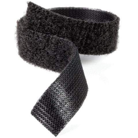 VELCRO 10MM X 5M BLACK CABLE TIE - VEL-EC60253 כבלים ואביזרים לכבלים ...