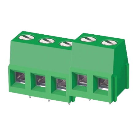 MULTICOMP 5.00MM MODULAR PCB SCREW TERMINAL BLOCKS קונקטורים, מחברים ...