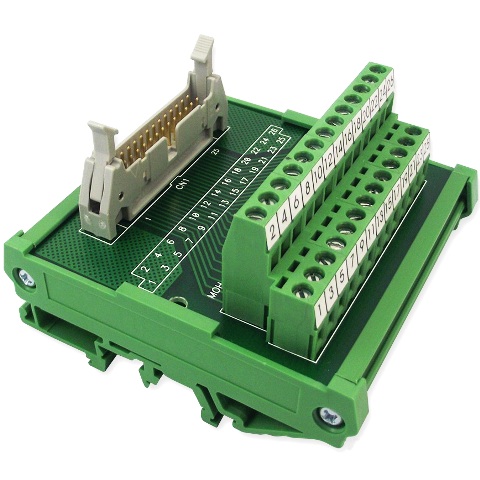 MULTICOMP TERMINAL BLOCK INTERFACE MODULES - IDC קונקטורים, מחברים ומתאמים