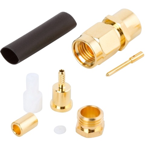 AMPHENOL CONNEX 50OHM SMA CONNECTOR - 132193 קונקטורים, מחברים ומתאמים