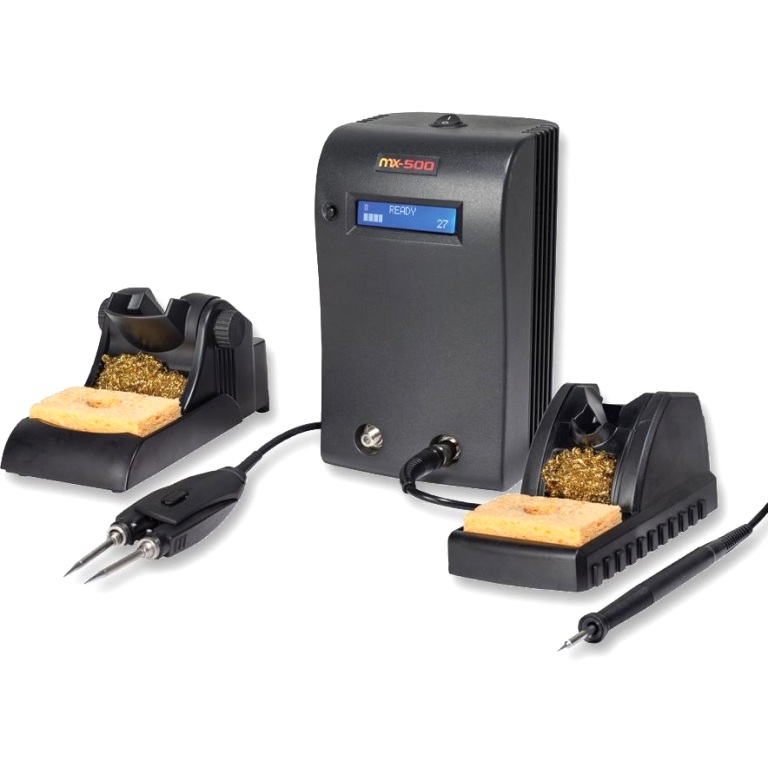 OKI METCAL MX-500SPT DUAL OUTPUT SOLDERING & REWORK SYSTEM מלחמים ...