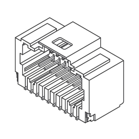 MOLEX 1.00MM PITCH PICO-CLASP CONNECTORS קונקטורים, מחברים ומתאמים