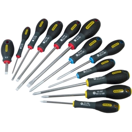 STANLEY 12PCS SCREWDRIVER SET - 5-65-426 כלי עבודה ידניים