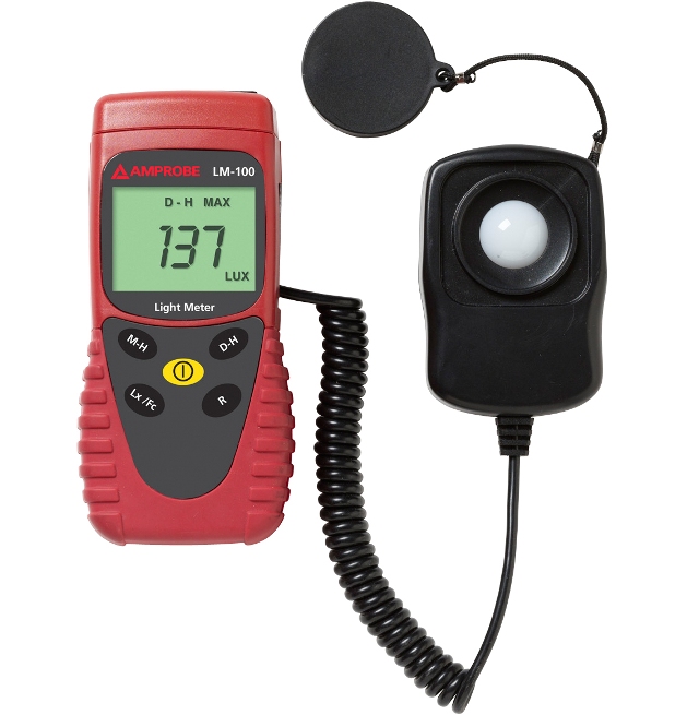 BEHA AMPROBE 200,000 LUX HAND HELD LIGHT METER - LM-100 ציוד בדיקה ...