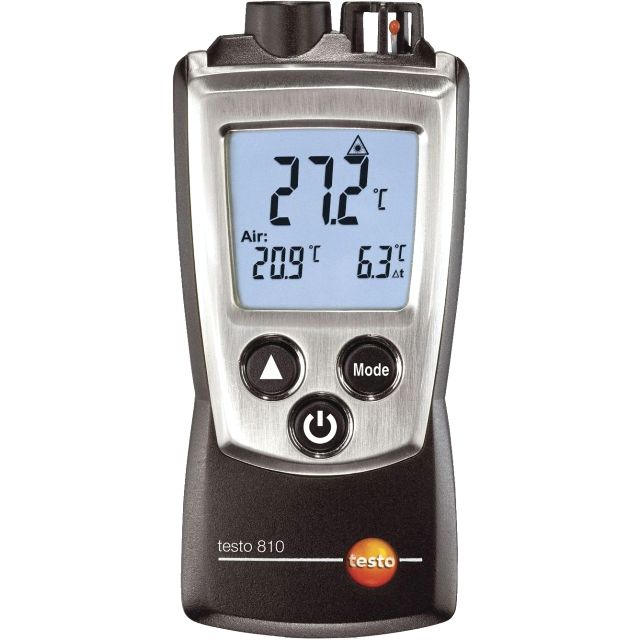 TESTO 810 DIGITAL HAND HELD THERMOMETER ציוד בדיקה ומכשירי מדידה