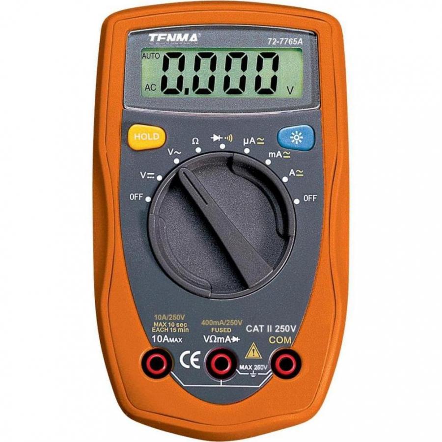 TENMA DIGITAL MULTIMETERS - PALM SERIES ציוד בדיקה ומכשירי מדידה
