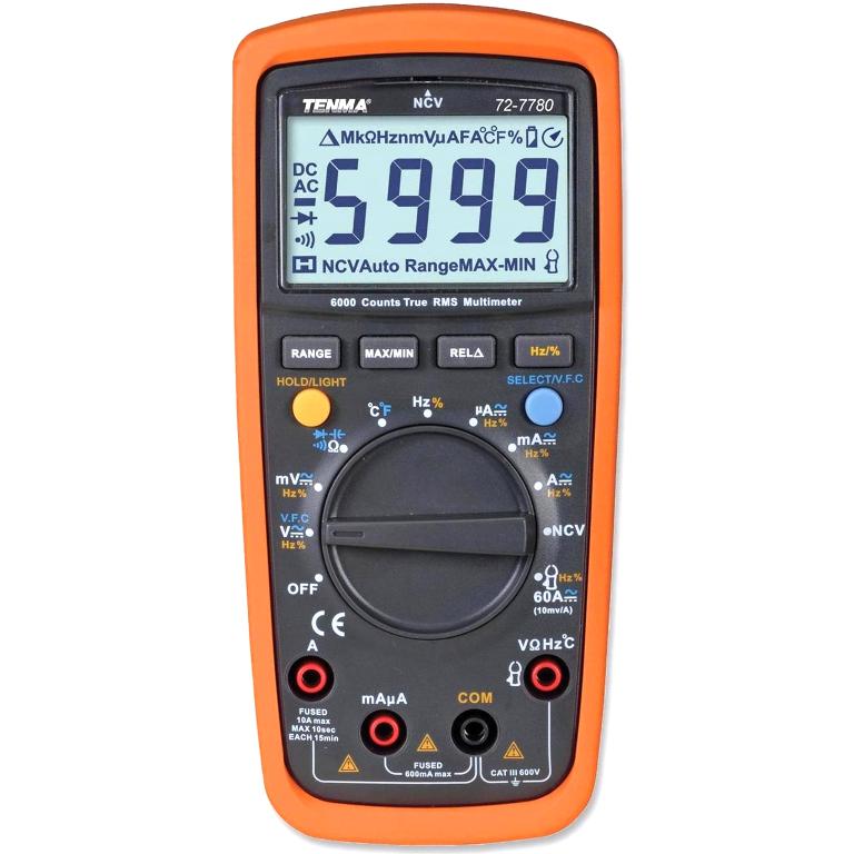 TENMA DIGITAL MULTIMETER - PRO SERIES - 72-7780 ציוד בדיקה ומכשירי ...