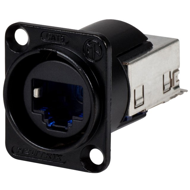 NEUTRIK CAT6 ETHERCON MODULAR RJ45 CONNECTORS פתרונות זיווד לאלקטרוניקה