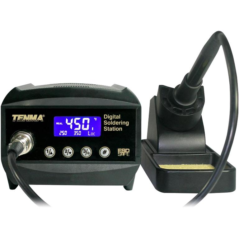 TENMA 80W DIGITAL SOLDERING STATION - AT-980D מלחמים ותחנות הלחמה