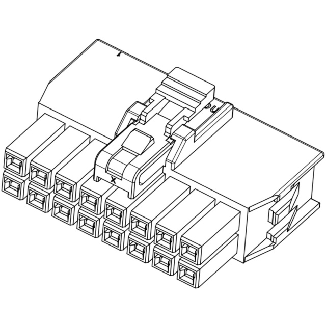 MOLEX 2.5MM PITCH NANO-FIT CONNECTORS קונקטורים, מחברים ומתאמים