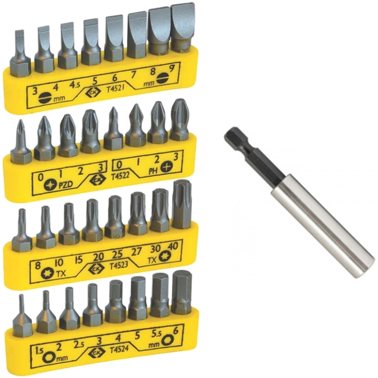 CK TOOLS PREMIUM QUALITY BIT SETS כלי עבודה נטענים / חשמליים