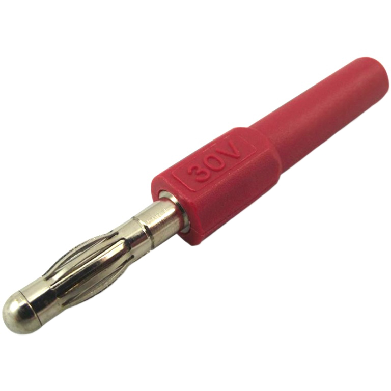 MULTICOMP 4MM BANANA PLUG TO 2MM SOCKET ADAPTERS קונקטורים, מחברים ומתאמים