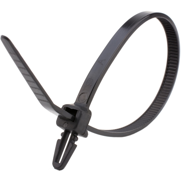 PRO-POWER PUSH MOUNT NYLON CABLE TIES כבלים ואביזרים לכבלים