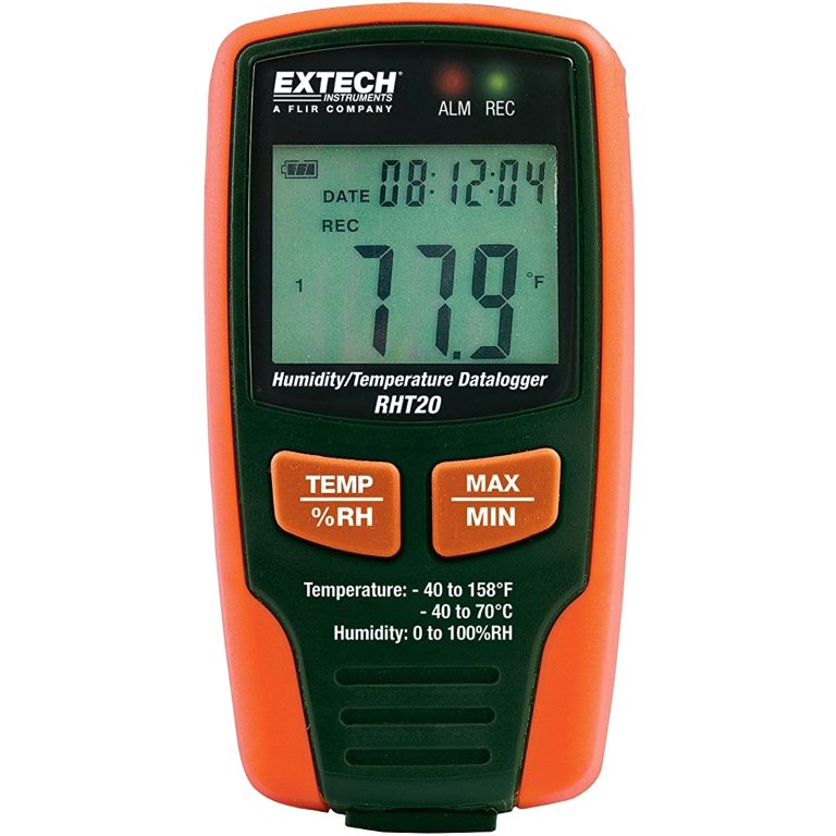 EXTECH INSTRUMENTS HUMIDITY & TEMPERATURE DATALOGGER - RHT20 רכיבי חשמל ...