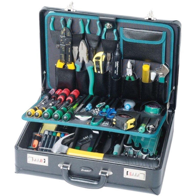 PROSKIT PREMIUM ENGINEER'S SERVICE TOOL KIT - 1PK-1700 כלי עבודה ידניים ...
