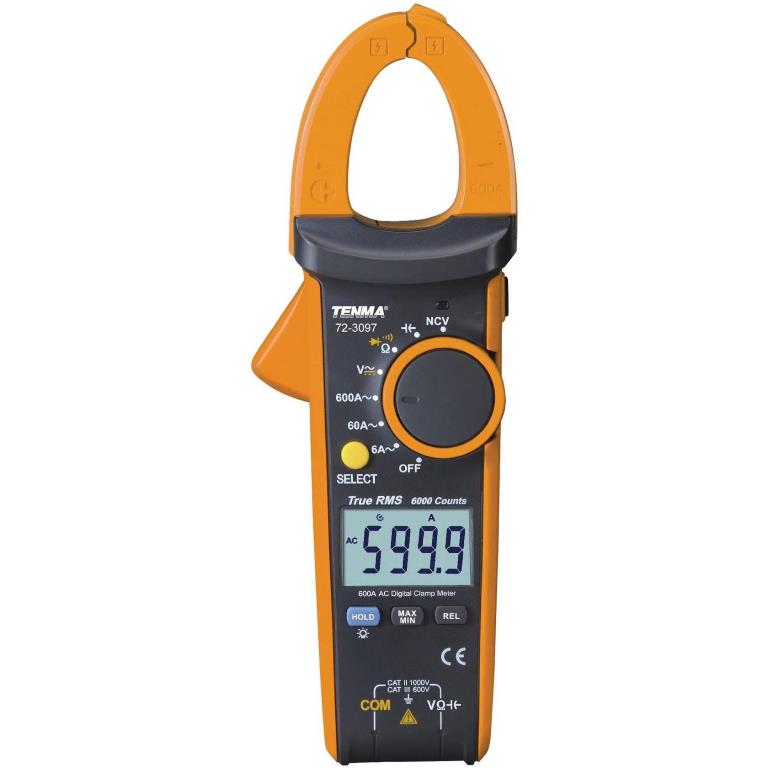 TENMA DIGITAL MULTIMETERS - CLAMP PRO SERIES - 72-3097 ציוד בדיקה ...