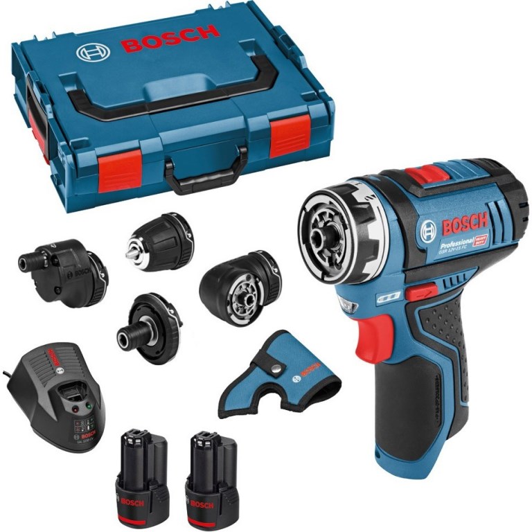 BOSCH PROFESSIONAL 12V CORDLESS DRILL - GSR 12V-15 FC SET כלי עבודה ...