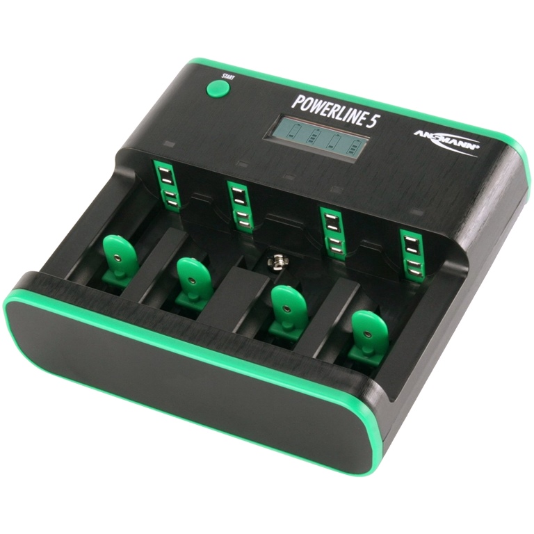 ANSMANN BATTERY CHARGER - POWERLINE 5 סוללות, מצברים ומטענים
